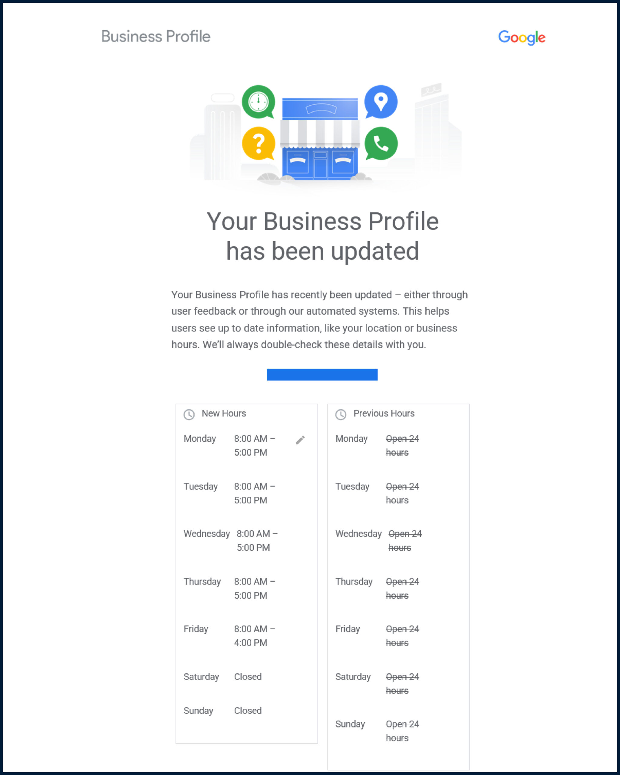 Google Using AI Calls to Change Your GBP Information…